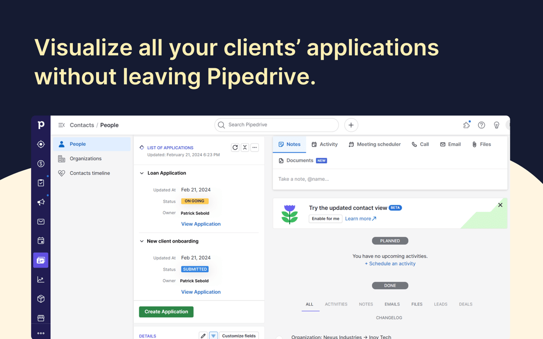Clustdoc App Integration - Pipedrive Marketplace