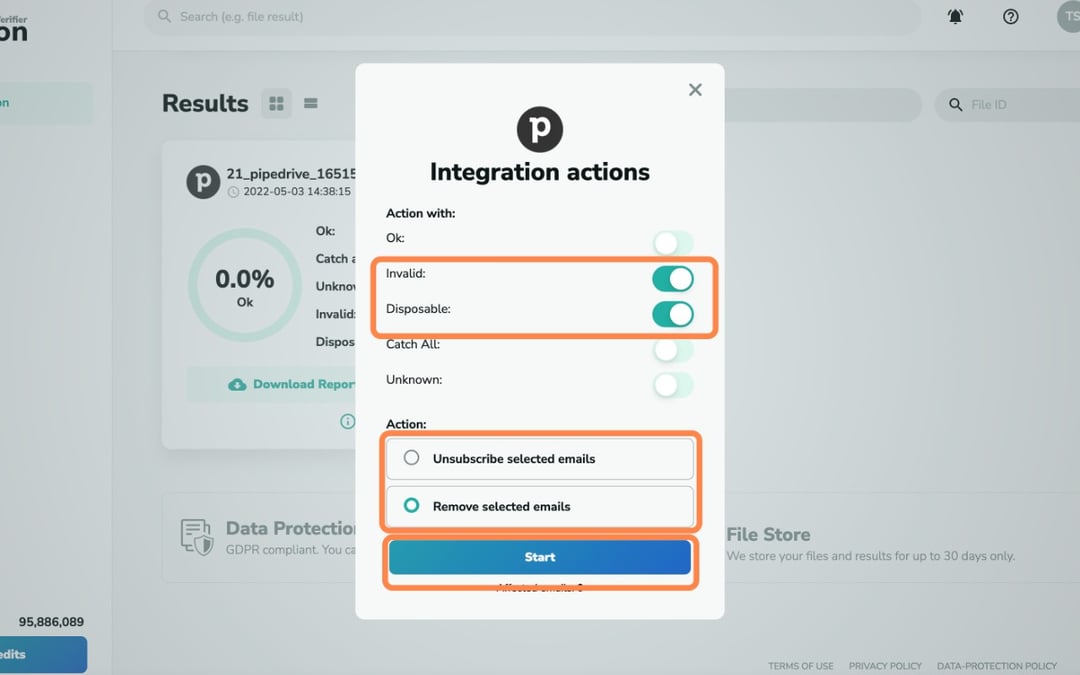 MillionVerifier App Integration - Pipedrive Marketplace