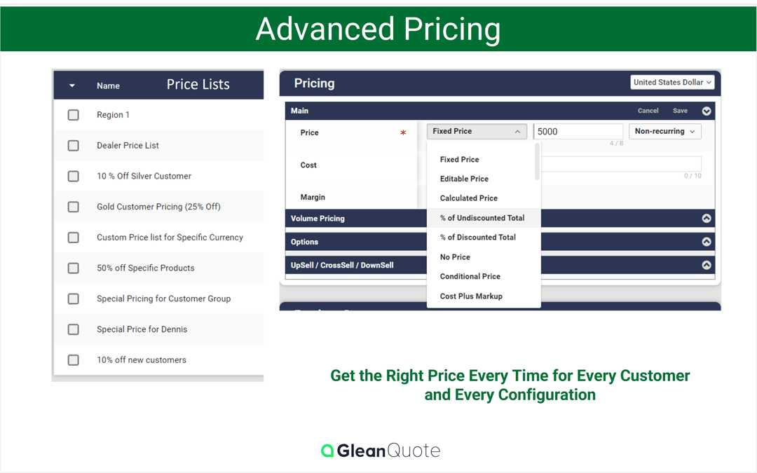 GleanQuote CPQ App Integration - Pipedrive Marketplace