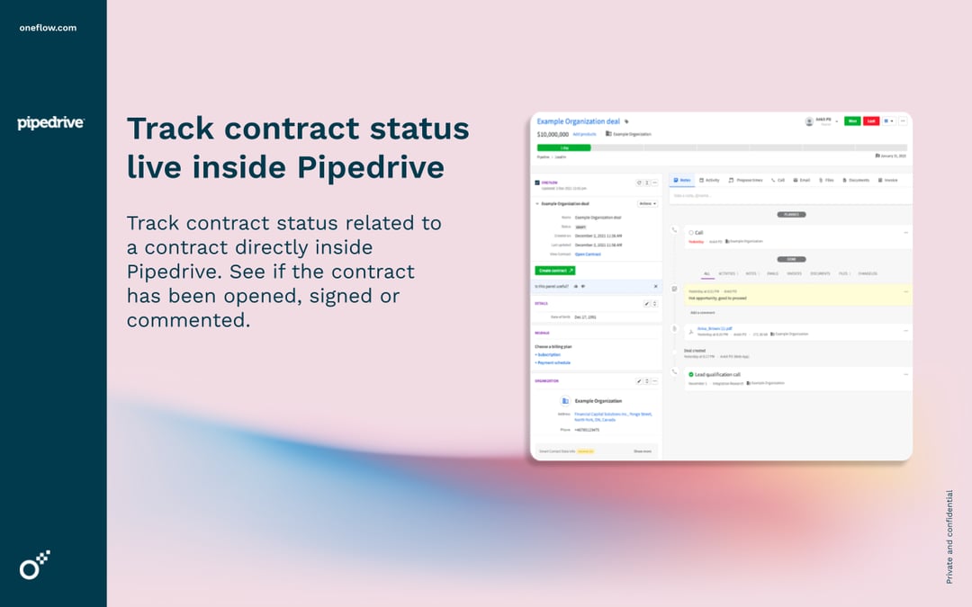 Contract magic by Oneflow for Pipedrive App Integration - Pipedrive ...
