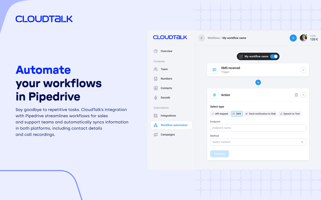 CloudTalk App Integration - Pipedrive Marketplace