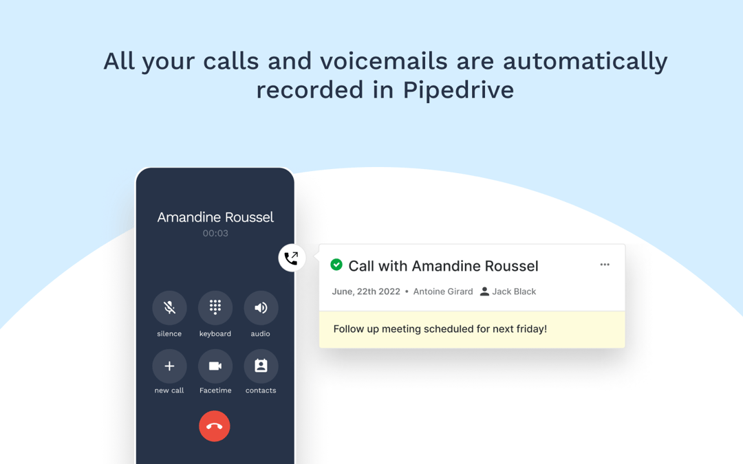 Onoff Business App Integration - Pipedrive Marketplace
