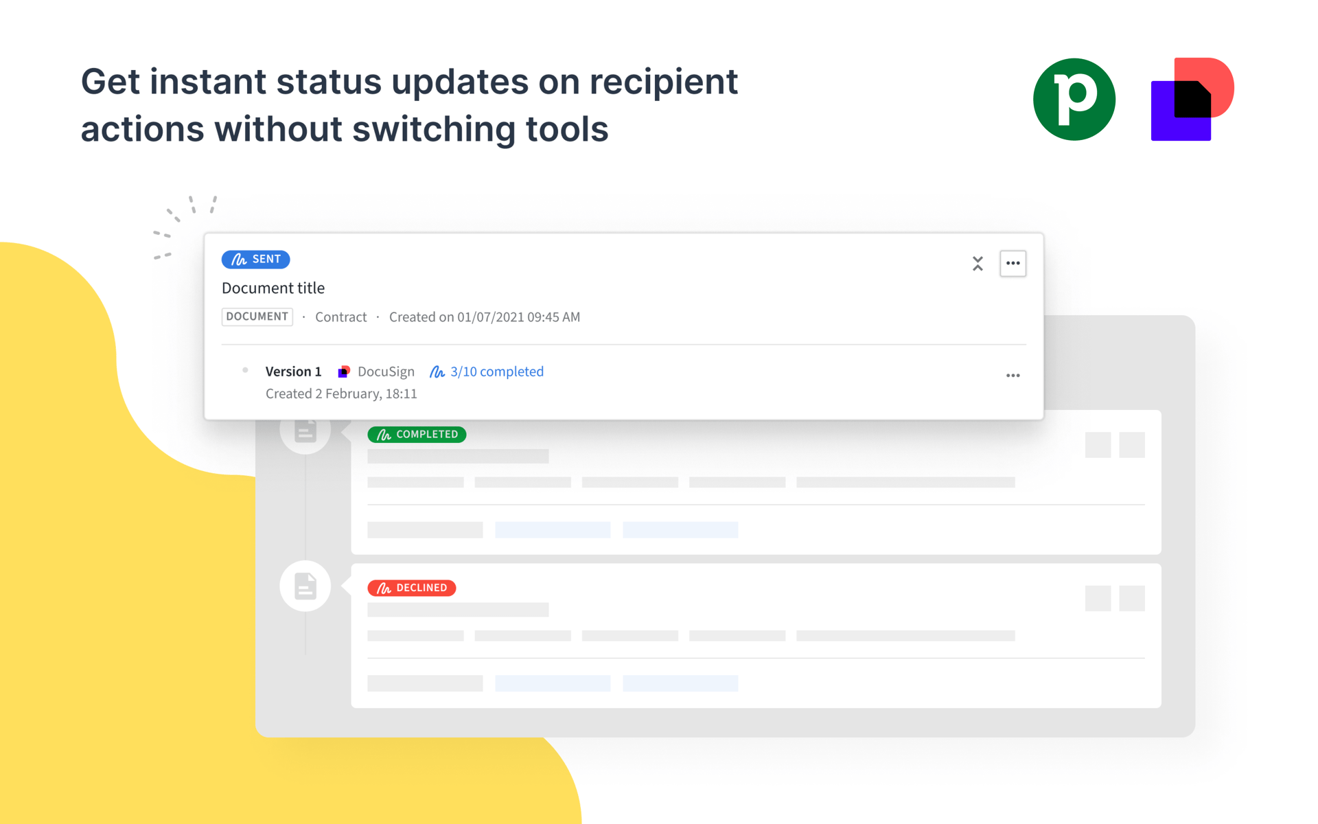 DocuSign App Integration With Pipedrive CRM