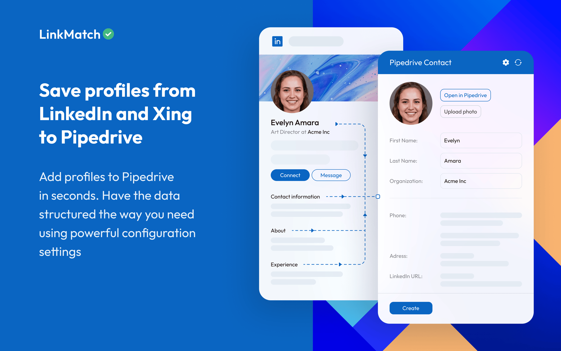LinkMatch for Pipedrive App Integration - Pipedrive Marketplace