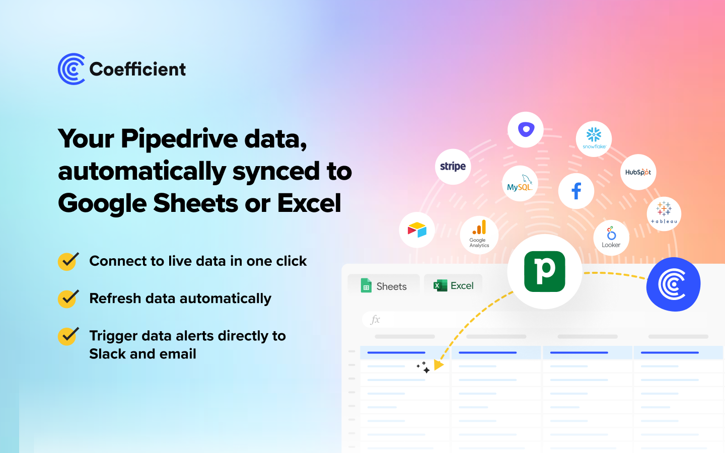 Coefficient App Integration - Pipedrive Marketplace