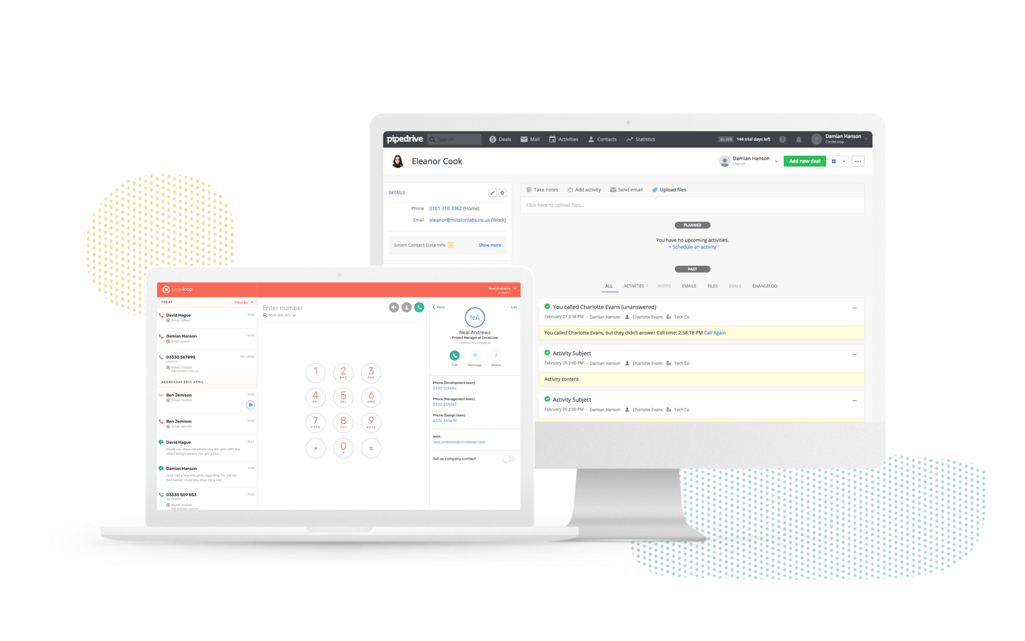 CircleLoop App Integration - Pipedrive Marketplace