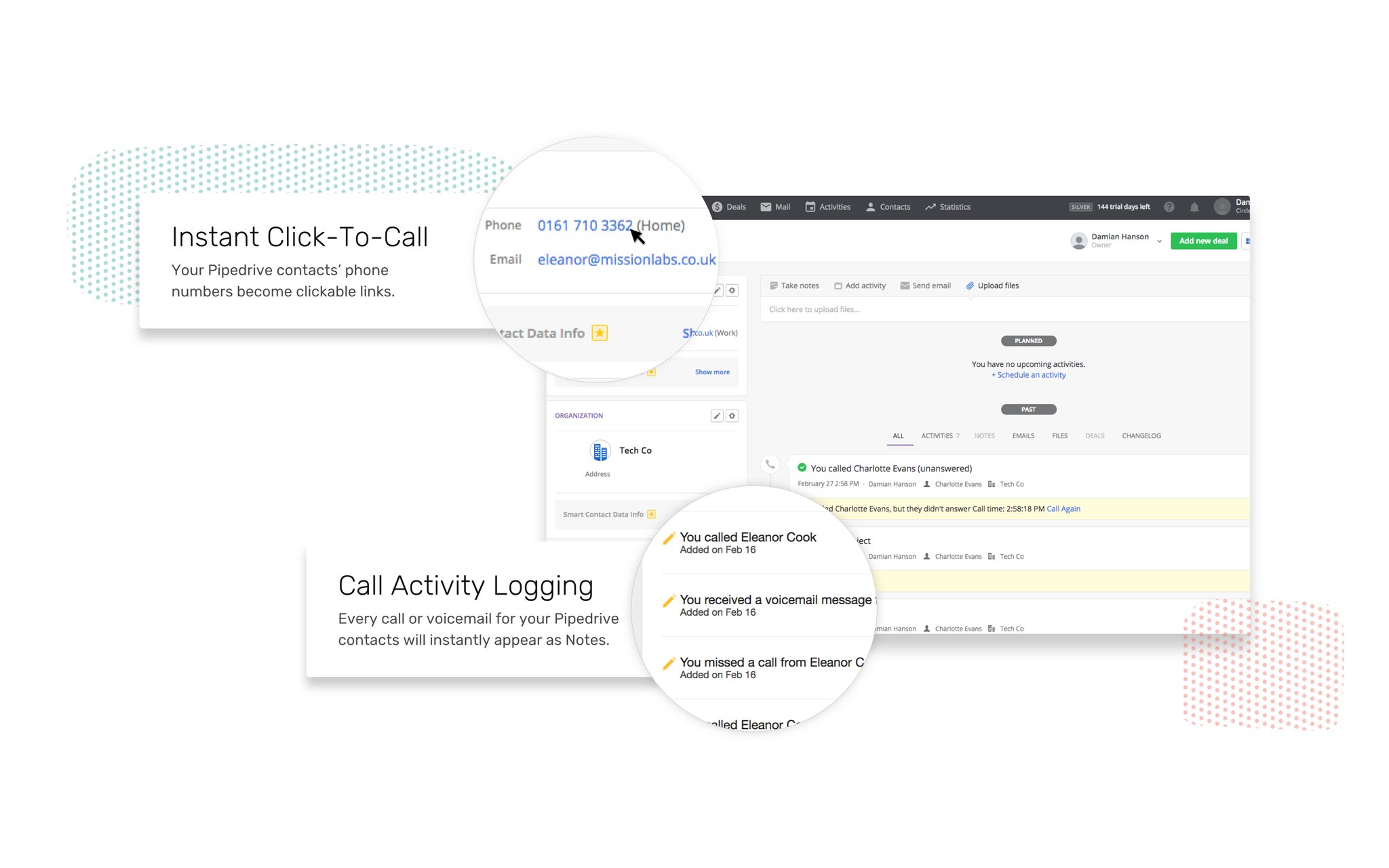 CircleLoop App Integration - Pipedrive Marketplace
