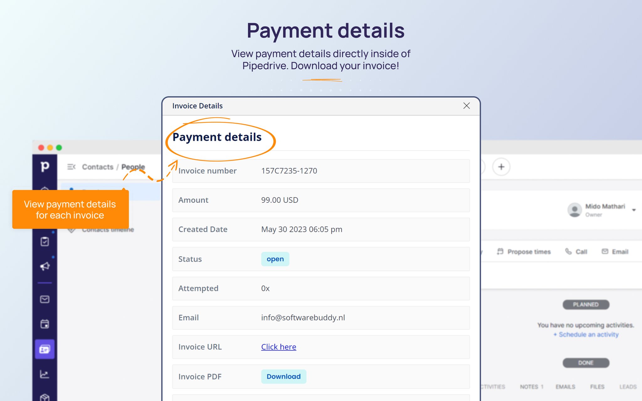 Stripe Connector by No-Code Venture App Integration - Pipedrive Marketplace