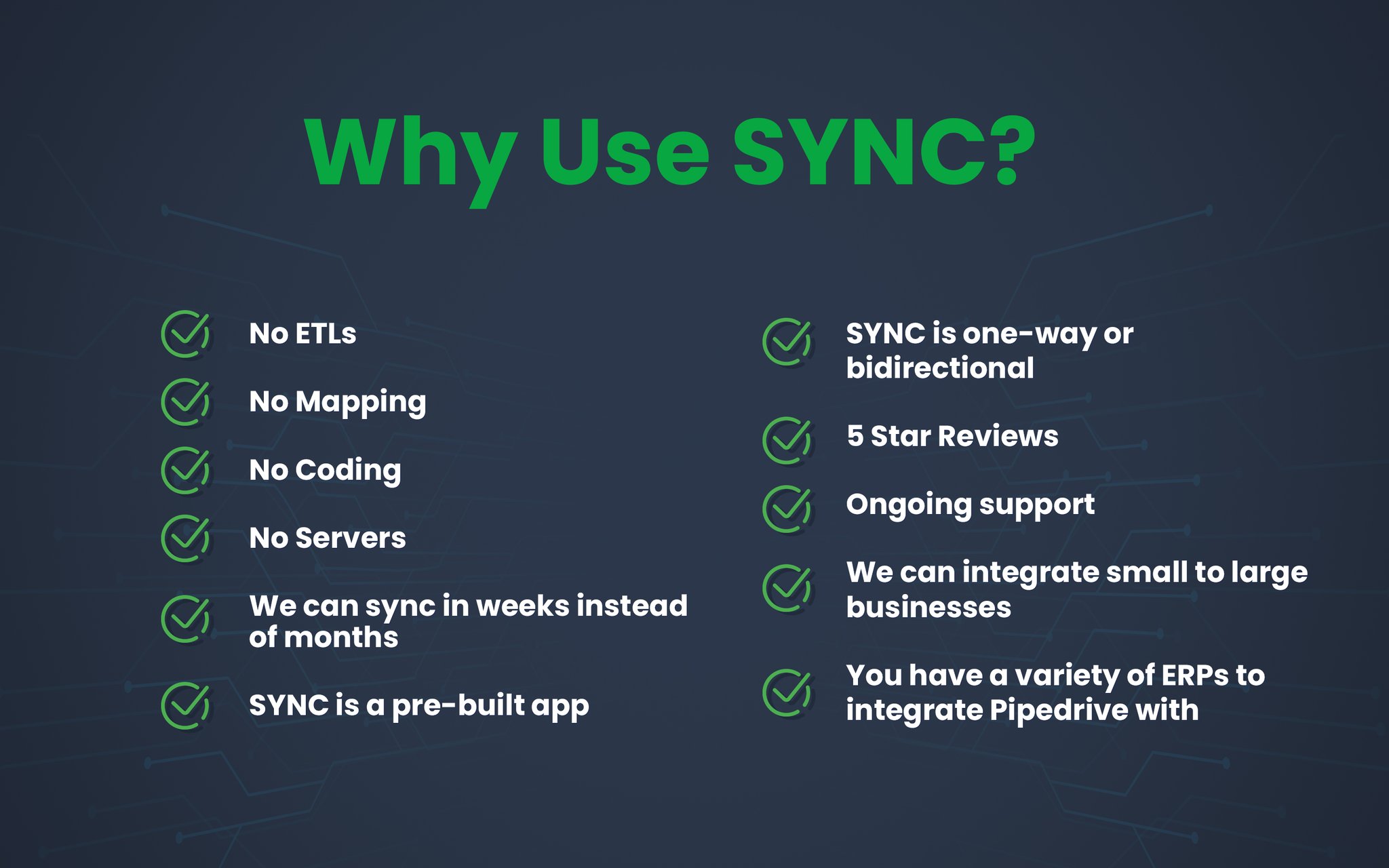 Sage 100 SYNC App Integration - Pipedrive Marketplace