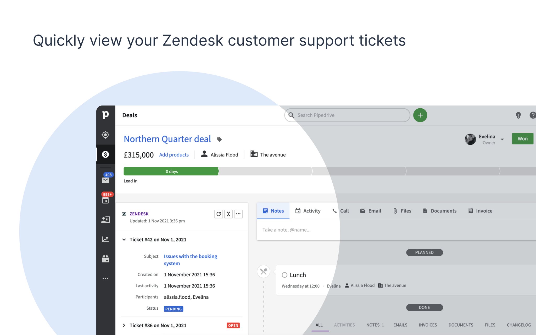 Zendesk App | Zendesk Integration – Pipedrive Marketplace