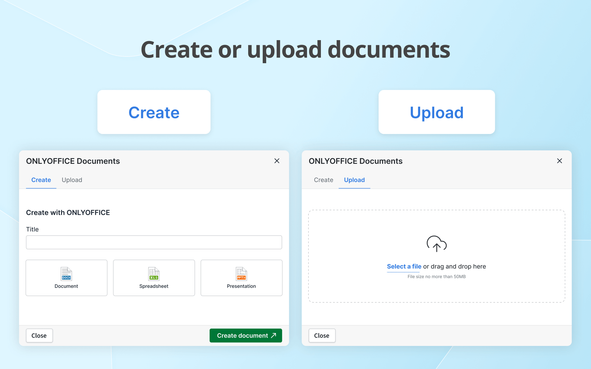 ONLYOFFICE App Integration - Pipedrive Marketplace