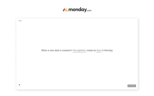 Monday App | Monday Integration – Pipedrive Marketplace