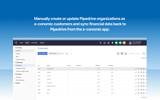 Visma e-conomic integration App Integration - Pipedrive Marketplace