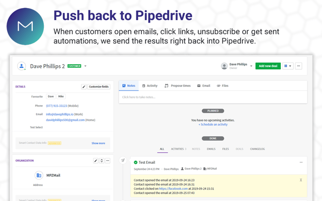 Transpond App Integration - Pipedrive Marketplace