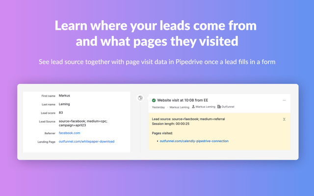 Gravity Forms Sync App Integration - Pipedrive Marketplace