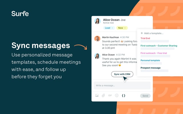 Surfe App Integration Pipedrive Marketplace