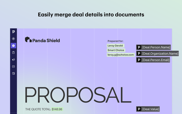 PandaDoc - Proposals, e-signatures, and CPQ App Integration - Pipedrive ...
