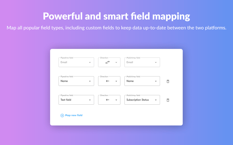 Mailchimp 2-Way Sync App Integration - Pipedrive Marketplace