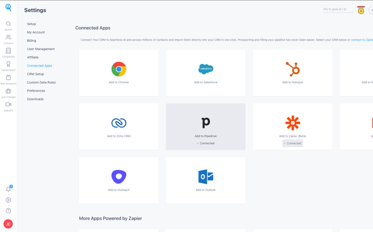 Seamless.AI App Integration - Pipedrive Marketplace