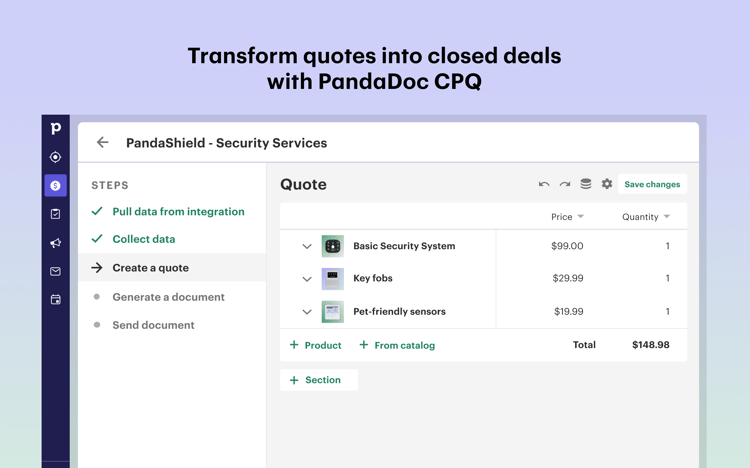 PandaDoc - Proposals, e-signatures, and CPQ App Integration - Pipedrive ...