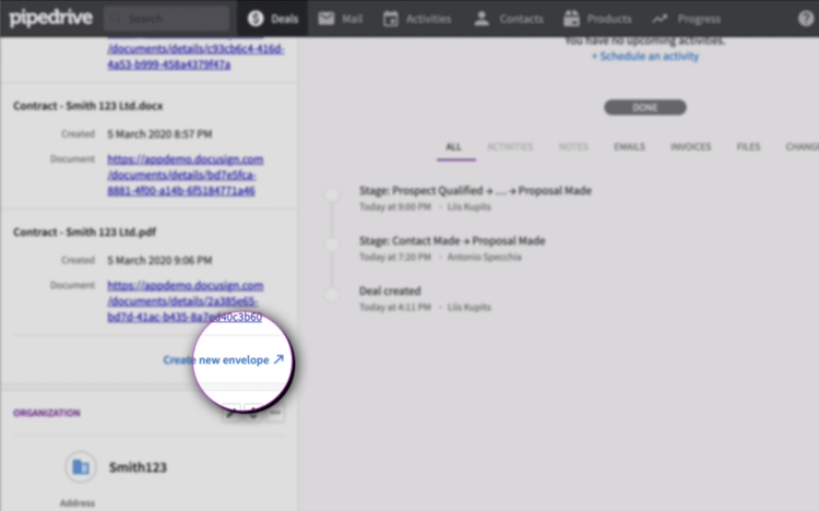 DocuSign on Pipedrive App Integration - Pipedrive Marketplace