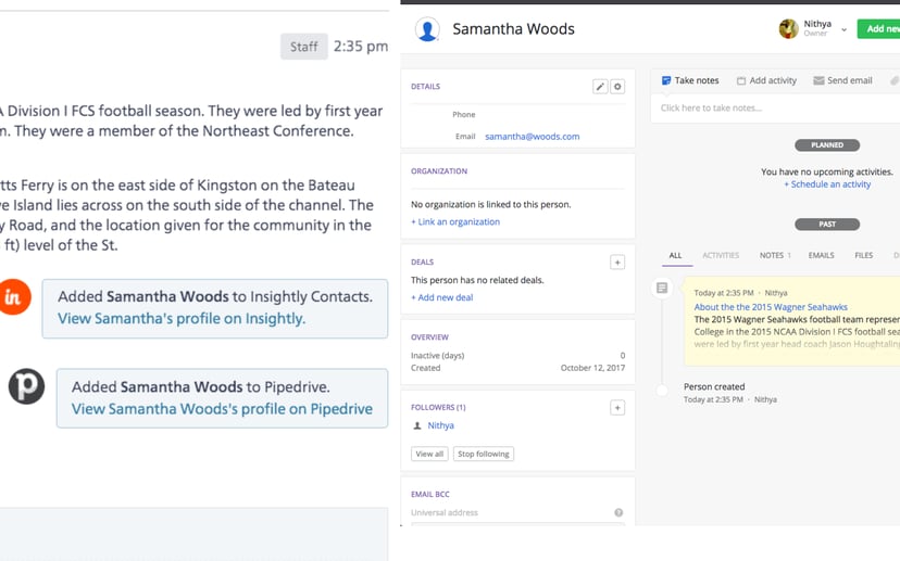 SupportBee App Integration - Pipedrive Marketplace