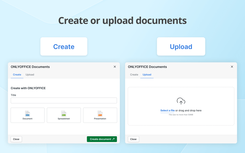 ONLYOFFICE App Integration - Pipedrive Marketplace
